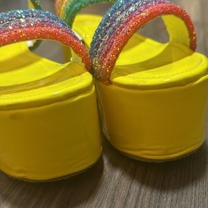 Dolls Kill | Shoes | Sour Candy Platform Slide | Poshmark